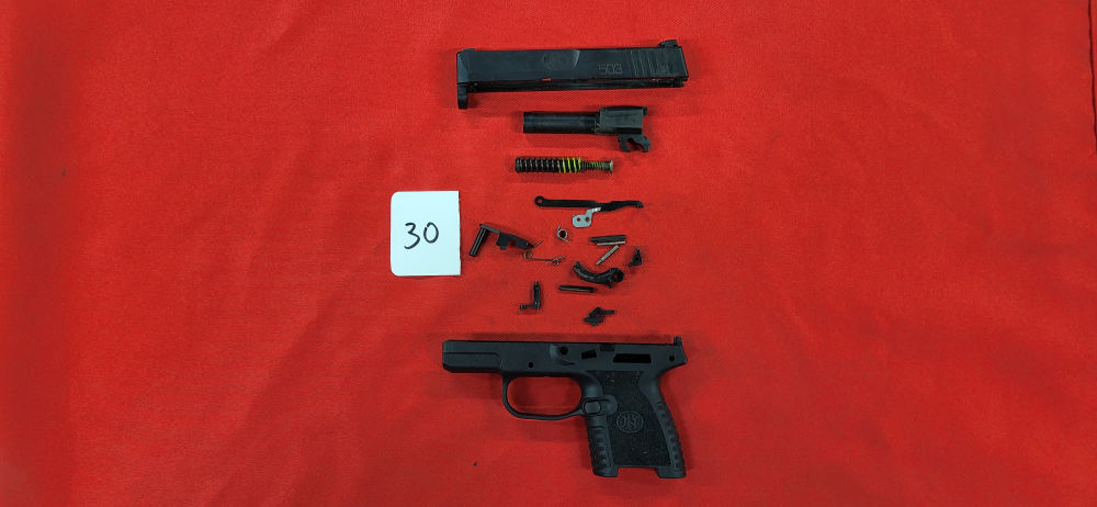 FN 503 9mm Pistol Parts. Slide, Barrel, Grip, Misc Internal parts ...