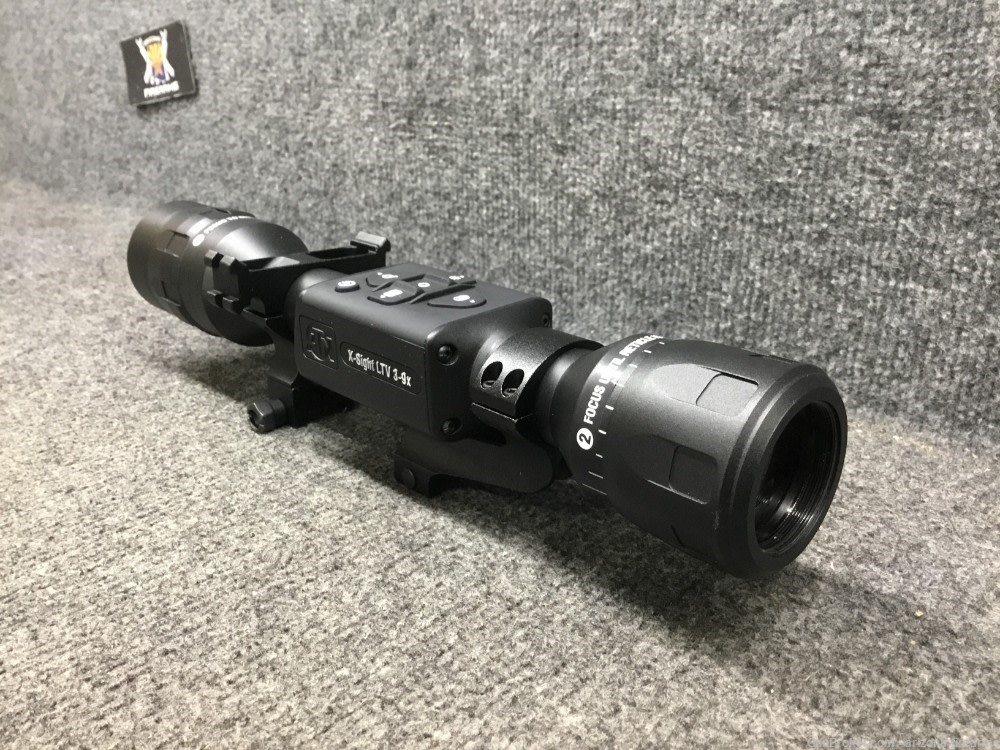 ATN X-Sight LTV 3-9X Day Or Night Digital Rifle Scope W/Box Light ...