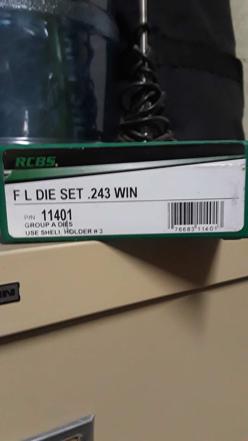 RCBS 243 Win. FL Die set- NEW - Reloading Dies at GunBroker.com ...