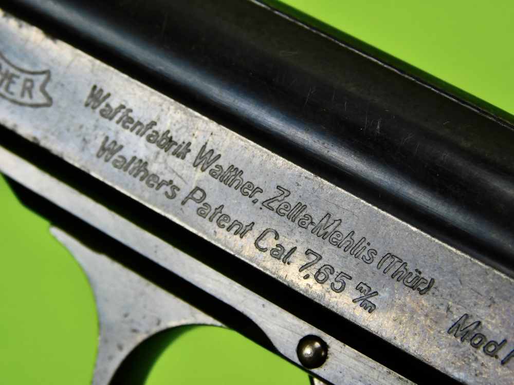 German Germany WW2 Walther PPK 7.65 mm 32 ACP Pistol - Other ...
