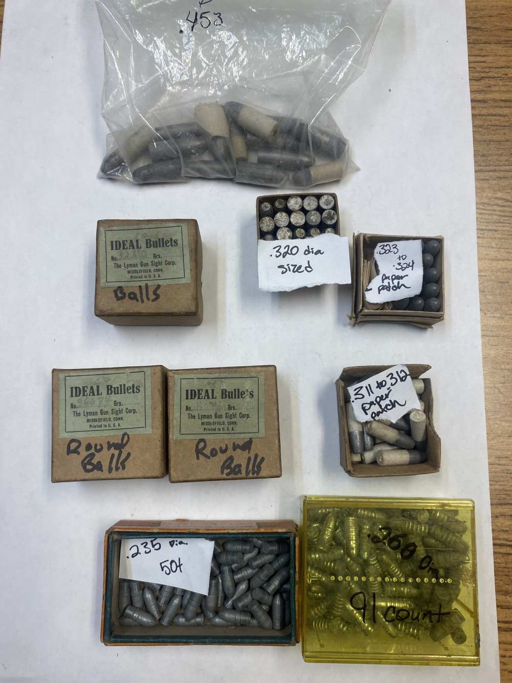Lot of Lead Bullets , Paper Patch and So on - Reloading Bullets at ...