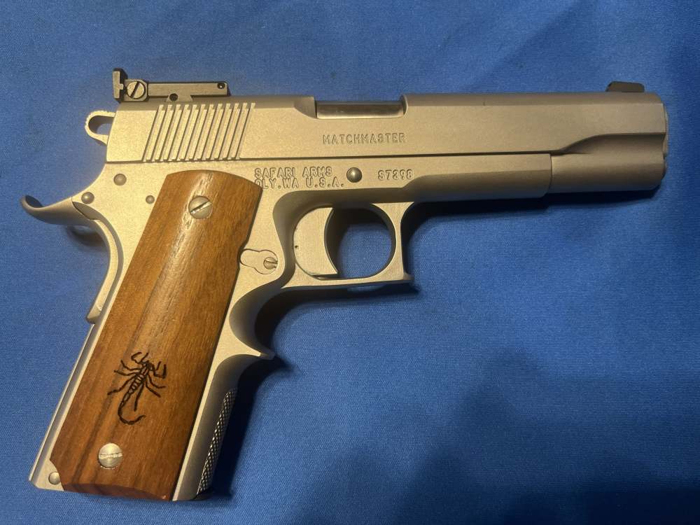 SAFARI ARMS "MATCHMASTER" 1911 .45 ACP 5" - CUSTOM 1911 MINT COLLECTOR ...