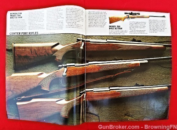 Orig Remington Catalog 1978 Model 541-S XP-100 - Gun Posters & Flyers ...