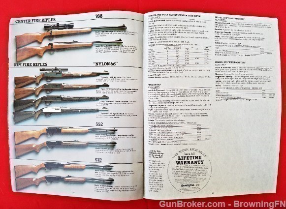 Orig Remington Catalog 1978 Model 541-S XP-100 - Gun Posters & Flyers ...