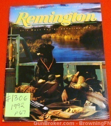 Orig Mint Remington 1992 Catalog Model 700 11-87 - Gun Posters & Flyers ...