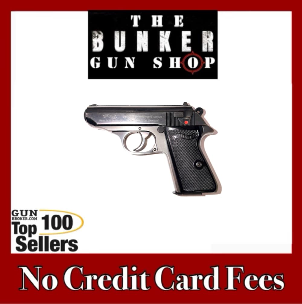 USED! WALTHER INTERARMS PPK/S .380 ACP PISTOL WEST GERMAN 9MM KURZ ...