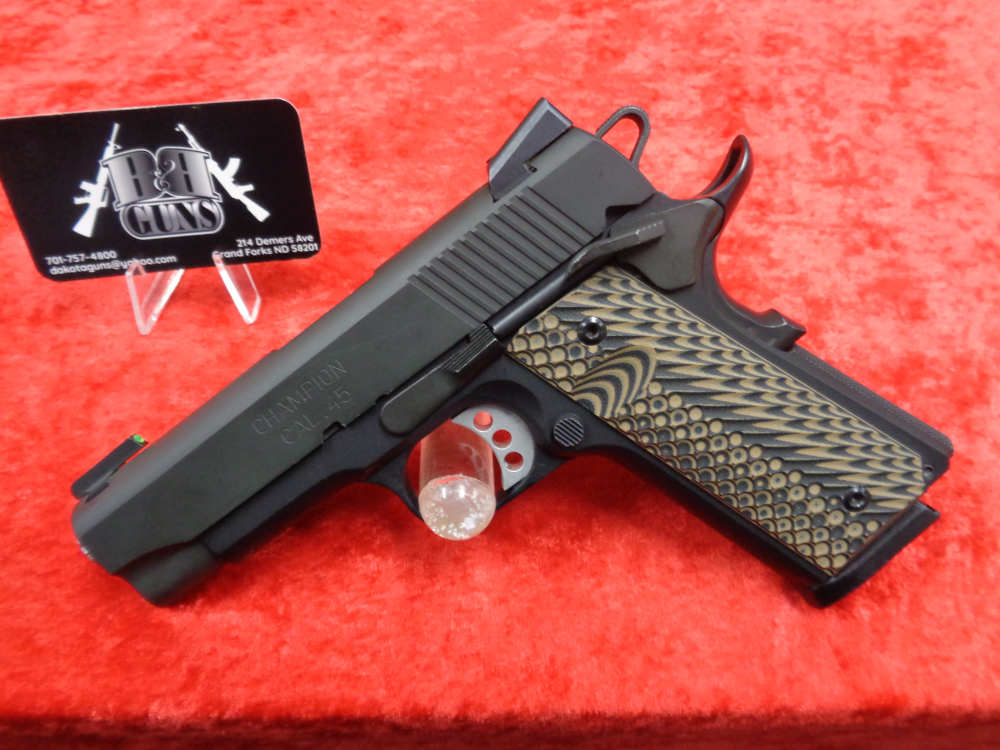 Springfield Model 1911 Champion LW 45 Auto Commander Carry EXTRAS WE ...