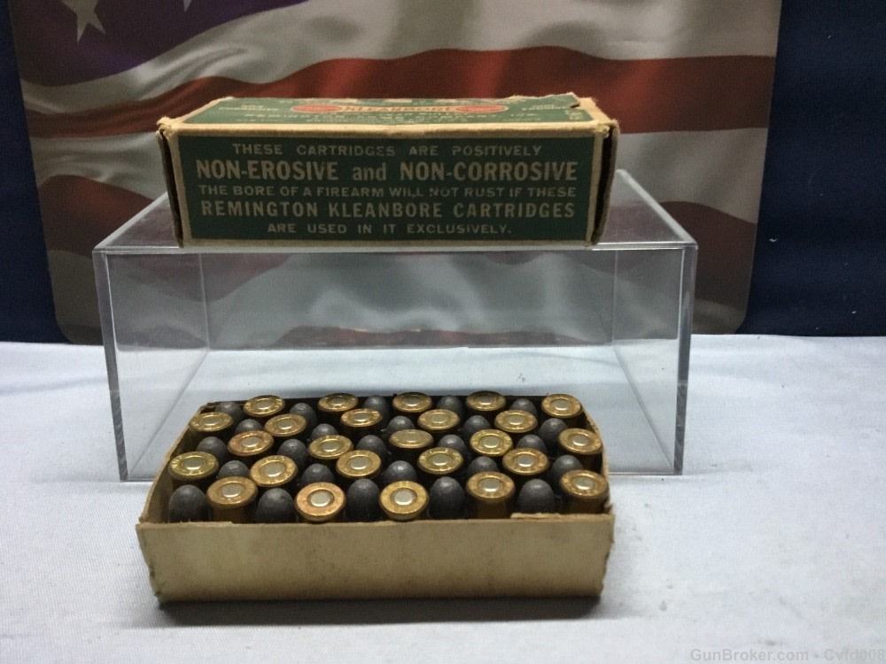 .32 S&W Vintage Kleanbore Dog Bone 88 gr Full Box #R167 - See Photos ...