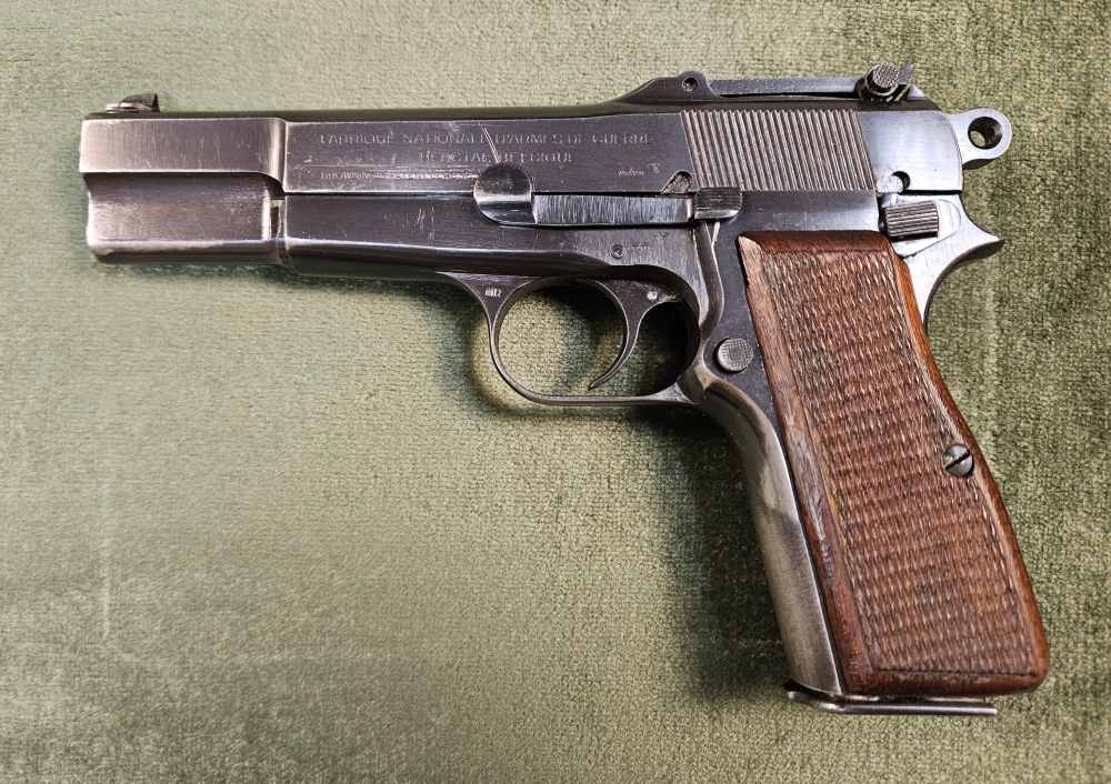 1941 German FN Browning Hi Power P35 9mm Tangent Sights - Semi Auto ...