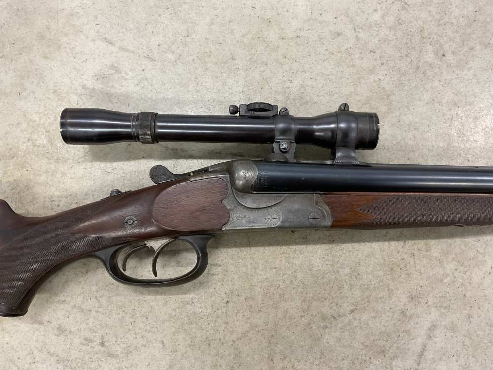 German Made Carl Backmund Drilling Combination Gun 16 Gauge/8X57 C&R ...