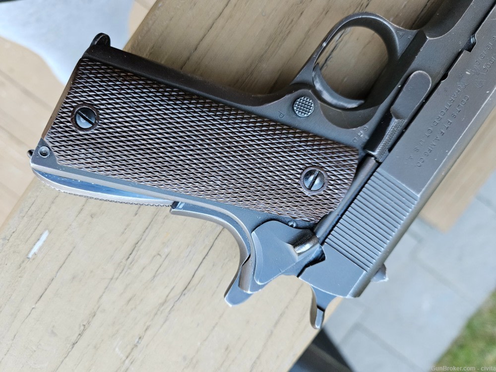 Colt 1911-A1 WW2 with Matching Number Slide Made 1943 - Semi Auto ...