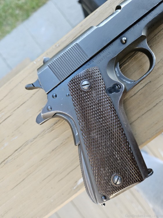 Colt 1911-A1 WW2 with Matching Number Slide Made 1943 - Semi Auto ...