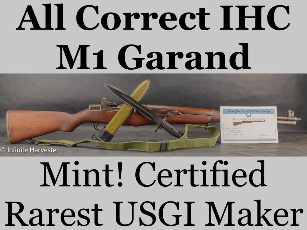 IHC M1 Garand - Semi Auto Rifles at GunBroker.com : 1154323660