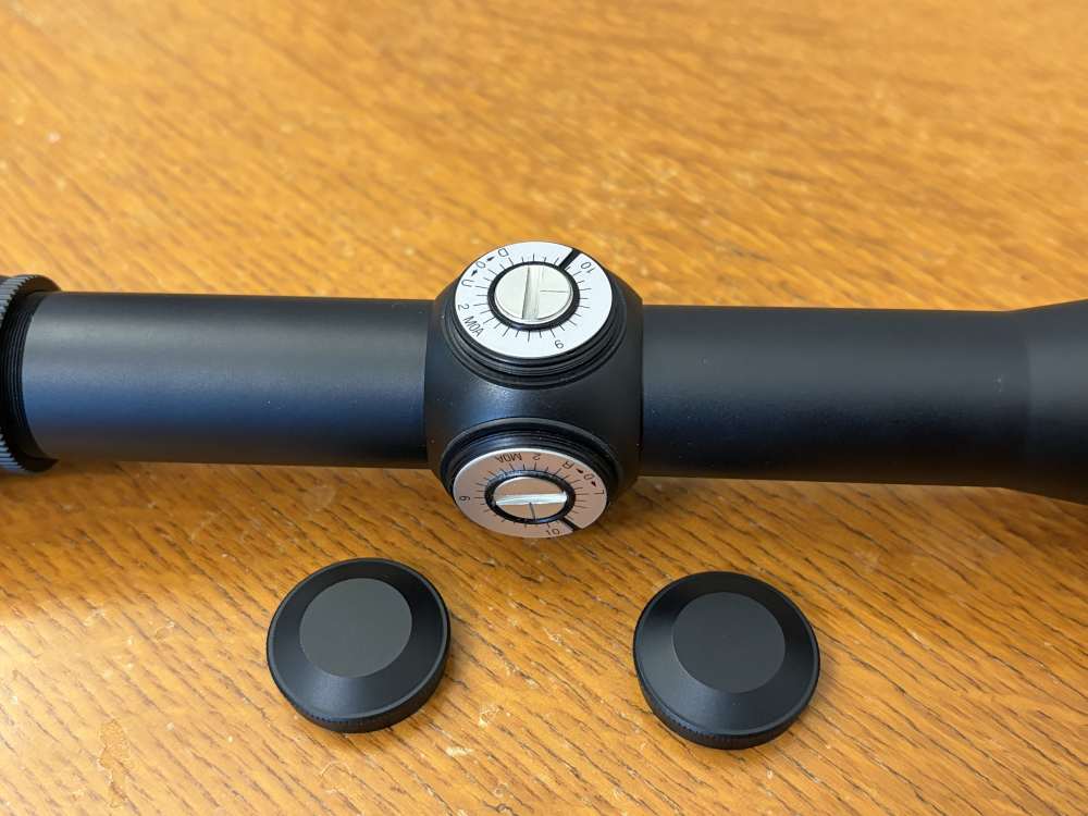 Leupold M8 6x42mm Scope Matte Black Duplex Reticle1" 6x42 Fixed Power ...