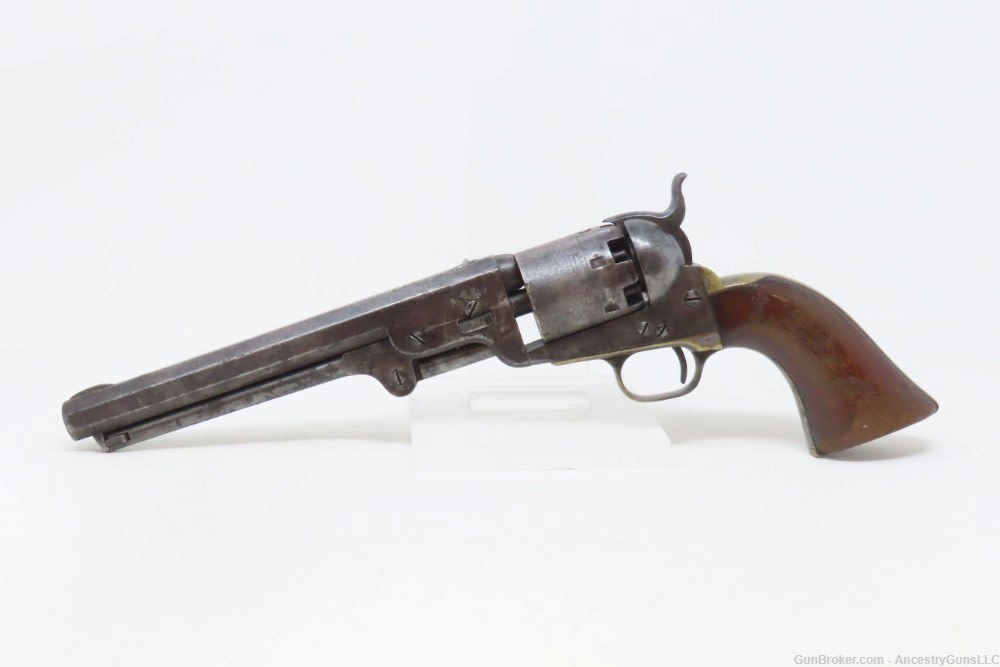 Antique COLT M1851 NAVY .36 Percussion Revolver in Case Civil War Wild ...