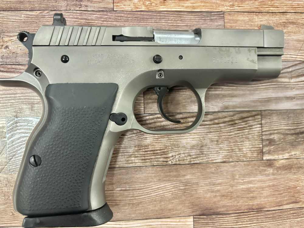 EAA WITNESS COMPACT RARE WONDER FINISH 9MM STEEL FRAME PISTOL NO RES ...