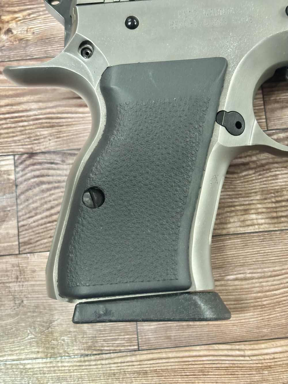 EAA WITNESS COMPACT RARE WONDER FINISH 9MM STEEL FRAME PISTOL NO RES ...