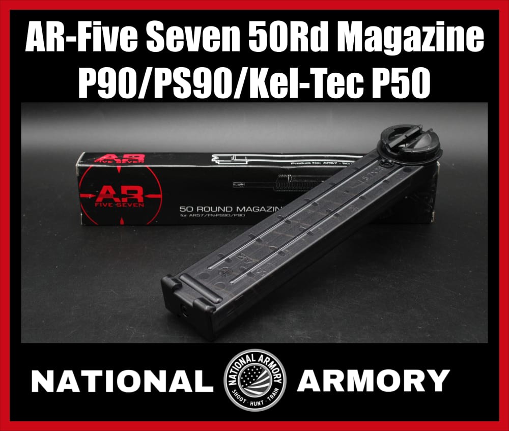 AR Five Seven 50Rd Magazine 5.7x28 AR57 FN P90 PS90 Kel-tec P50 - Rifle ...