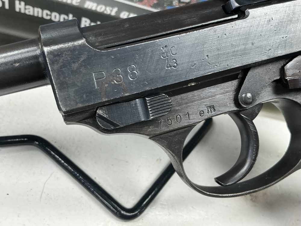 WALTHER GERMAN WWII AC43 P38 W/HOLSTER C&R OK LAYAWAY AVAILABLE 10% ...
