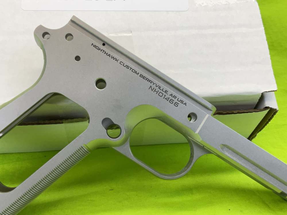 STAINLESS NIGHTHAWK CUSTOM 1911 45ACP RECON RAIL 45 ACP GOVERNMENT ...