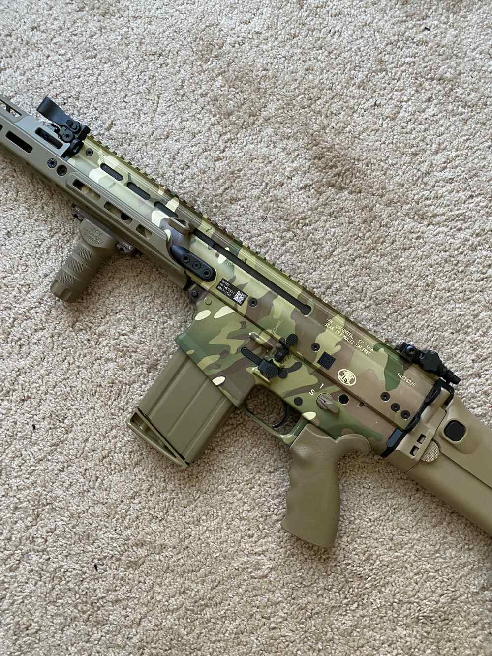 FN Scar 17 NRCH MultiCam geissele KDG Mrex - Semi Auto Rifles at ...