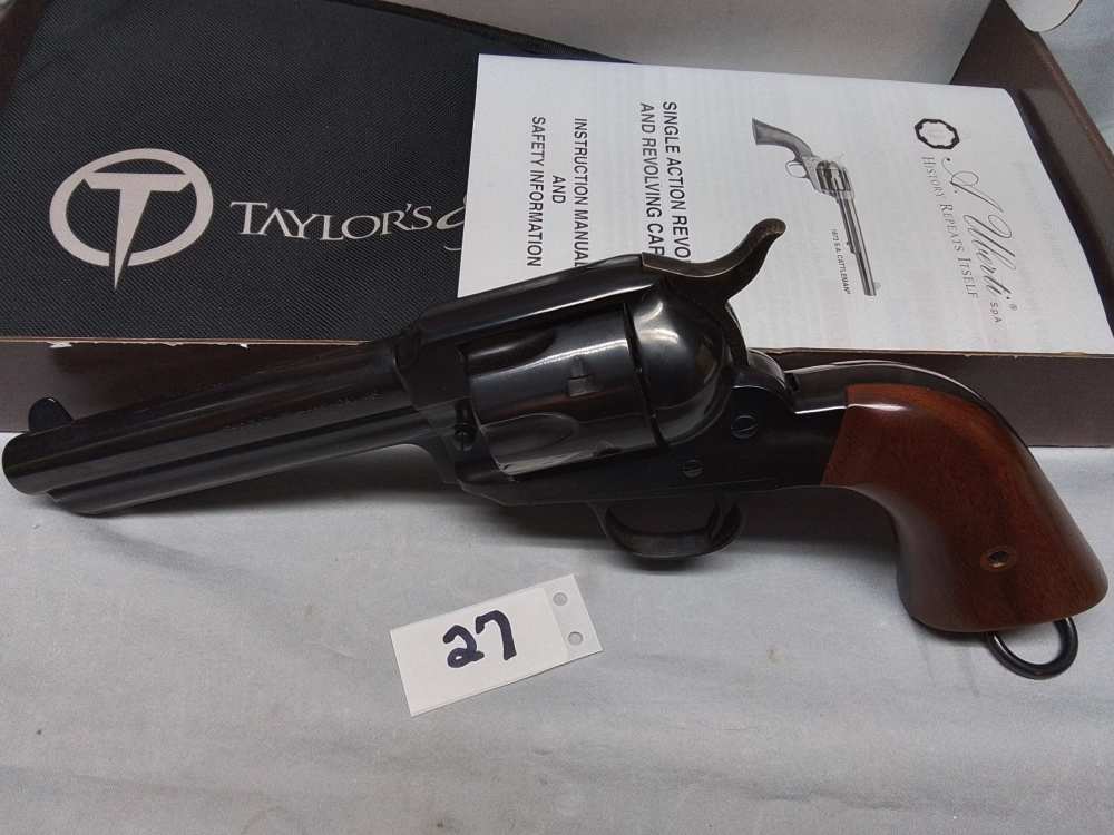 TAYLOR & CO. 1890 OUTLAW .45 LC W/ TAYOR TUNED - Revolvers at GunBroker ...
