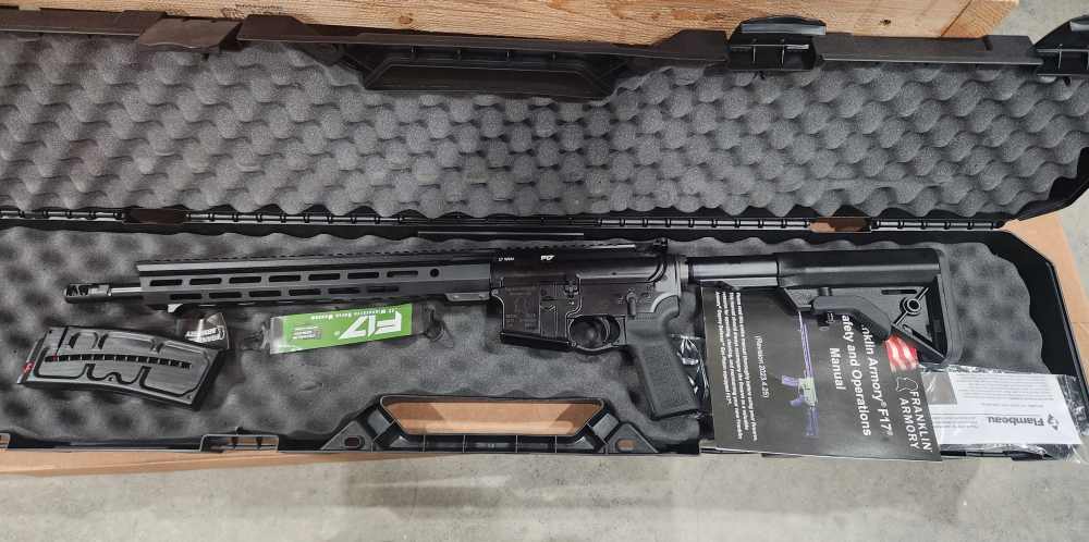 Franklin Armory F17 .17 wsm - Semi Auto Rifles at GunBroker.com ...
