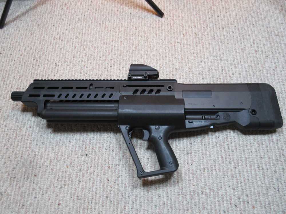 IWI TS12 12ga semi-auto shotgun 15+1 capacity Black Truglo red-dot ...