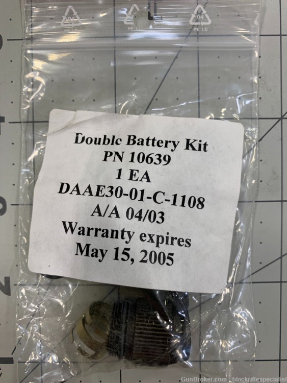 Aimpoint Double Battery Kit for Comp M2/ML2 or Comp M3/ML3 - Scope ...