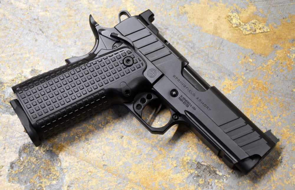 Guncrafter Industries Springfield Prodigy Blackout 9mm 2011 Frag Grips ...