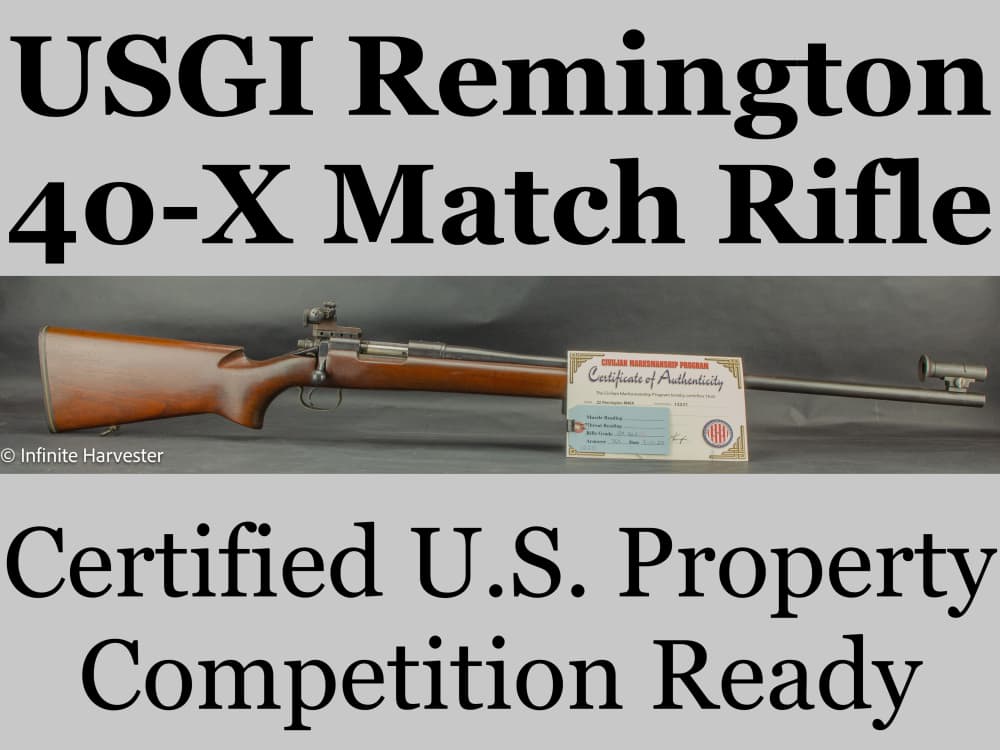 Remington 40X CMP - Bolt Action Rifles at GunBroker.com : 1155822256