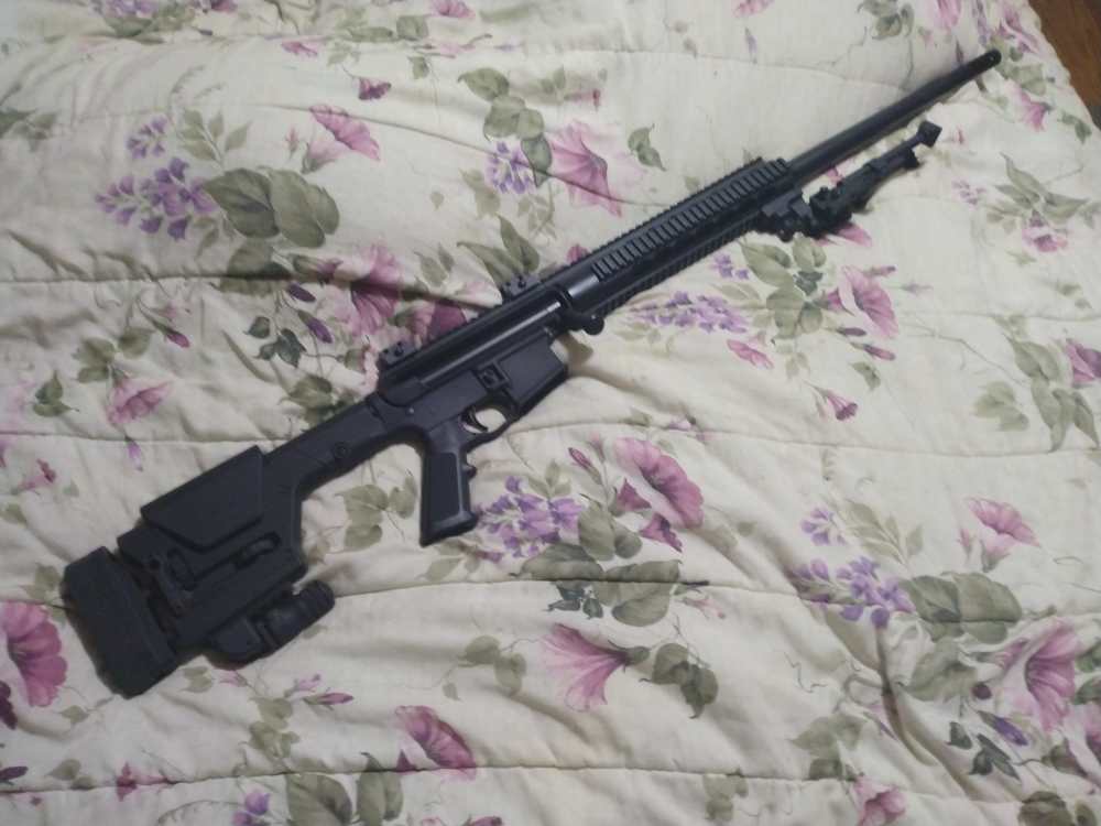 Zel Custom Tactilite 338 Lapua AR-15 Upper - Bolt Action Rifles at ...