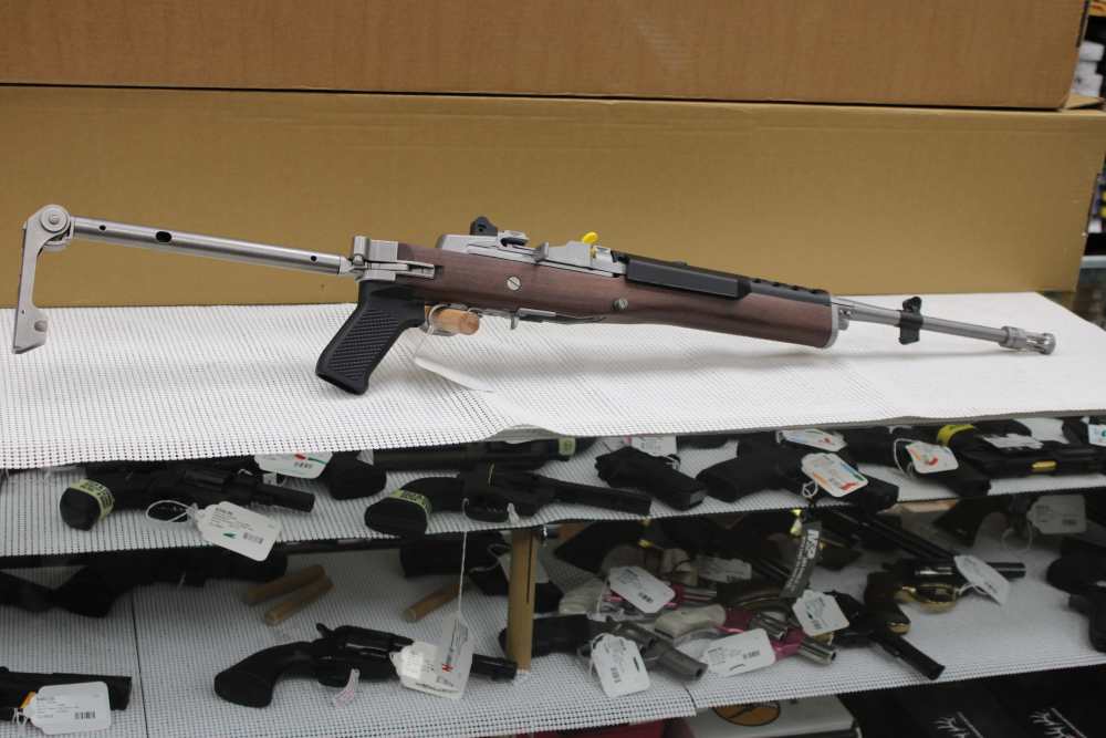 Ruger mini 14 5.56 Samson folding stock - Semi Auto Rifles at GunBroker ...