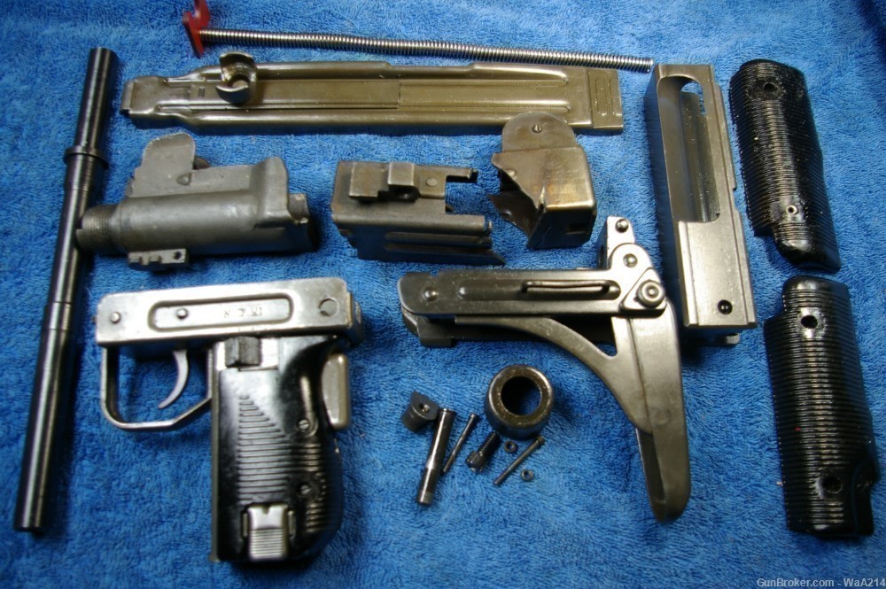 UZI Parts Kit IMI Israeli Military Set with Barrel Full or Semi Auto ...