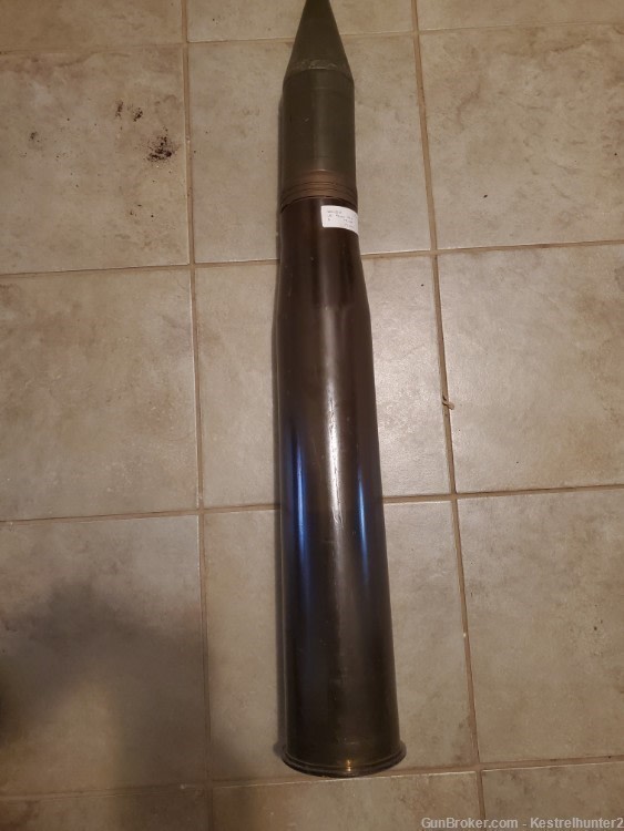 Inert US 90mm AP-T M318 / M318A1 T33E7 Anti-Tank Round Display - Large ...