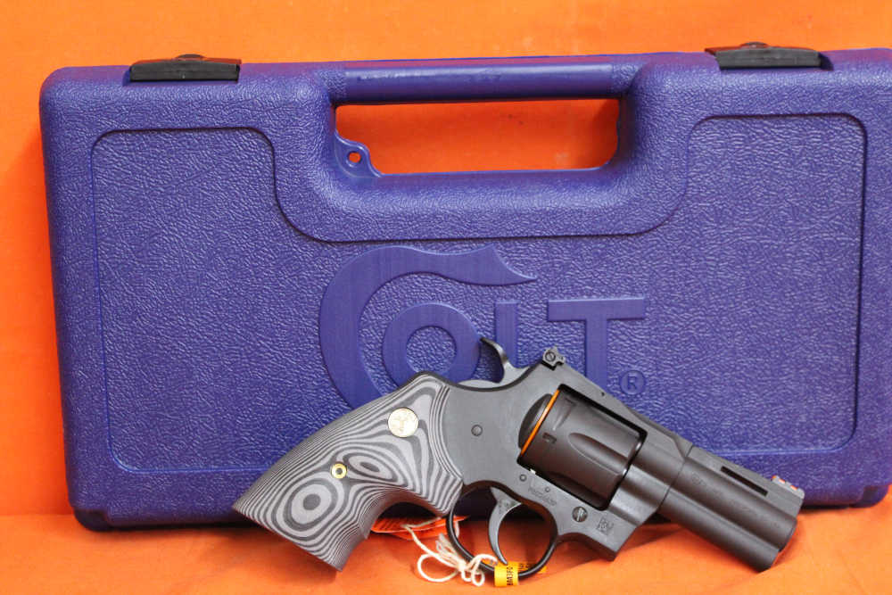 Colt Python 3" Matte Blued .357Mag NEW! Free Layaway! - Revolvers at ...
