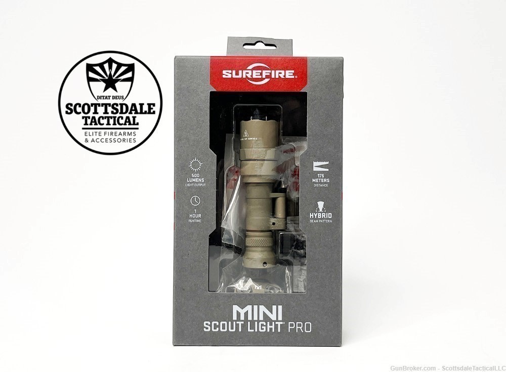 Surefire M340C Mini Scout Light LED - Weapon Lights at GunBroker.com ...