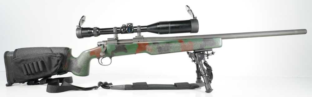 Remington 700 MacMillan A5 Stock 308 win Sheperd Scope bipod glass ...