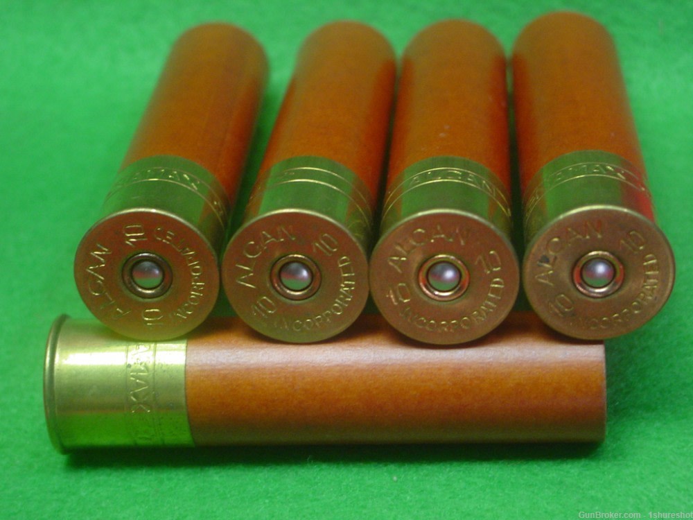 New Alcan Magnamax 10 Gauge Primed Shotgun Shell Hulls Red 5 Count ...