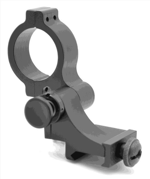 TMS Phantom 3x Magnifier Scope w/ Quick Flip to Side Mount - Sight ...