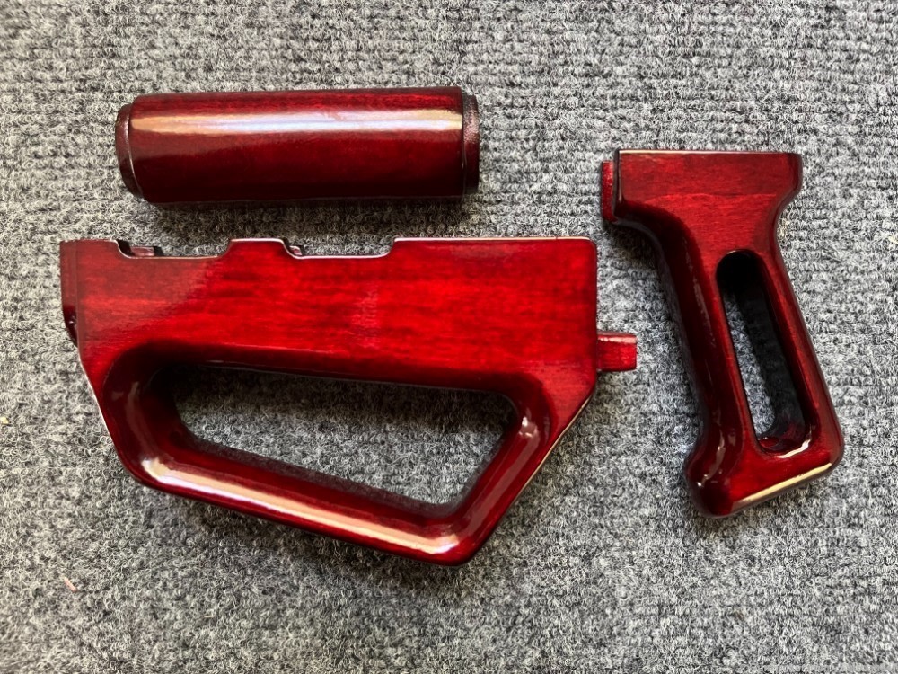 Custom AK Pistol Hand Guard Set w/ Skeletonized Pistol Grip AKM AK47 ...