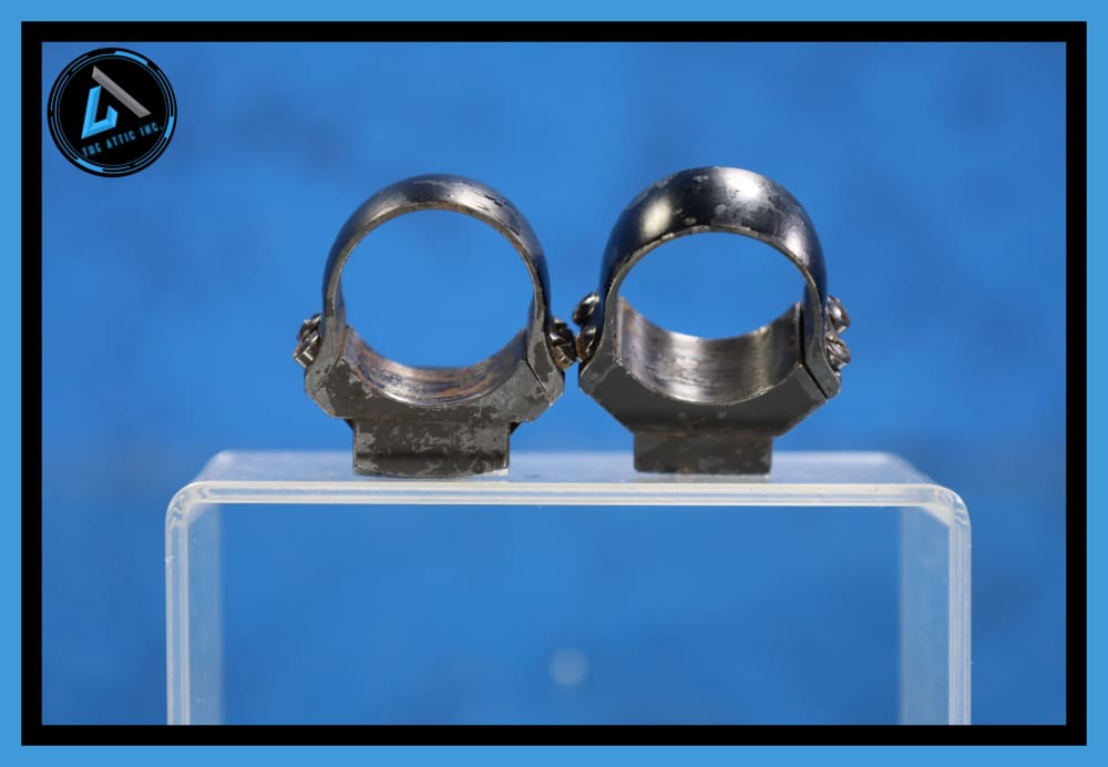 EAW Recknagle Style QD Turn In 1" Rings - Scope Rings at GunBroker.com ...