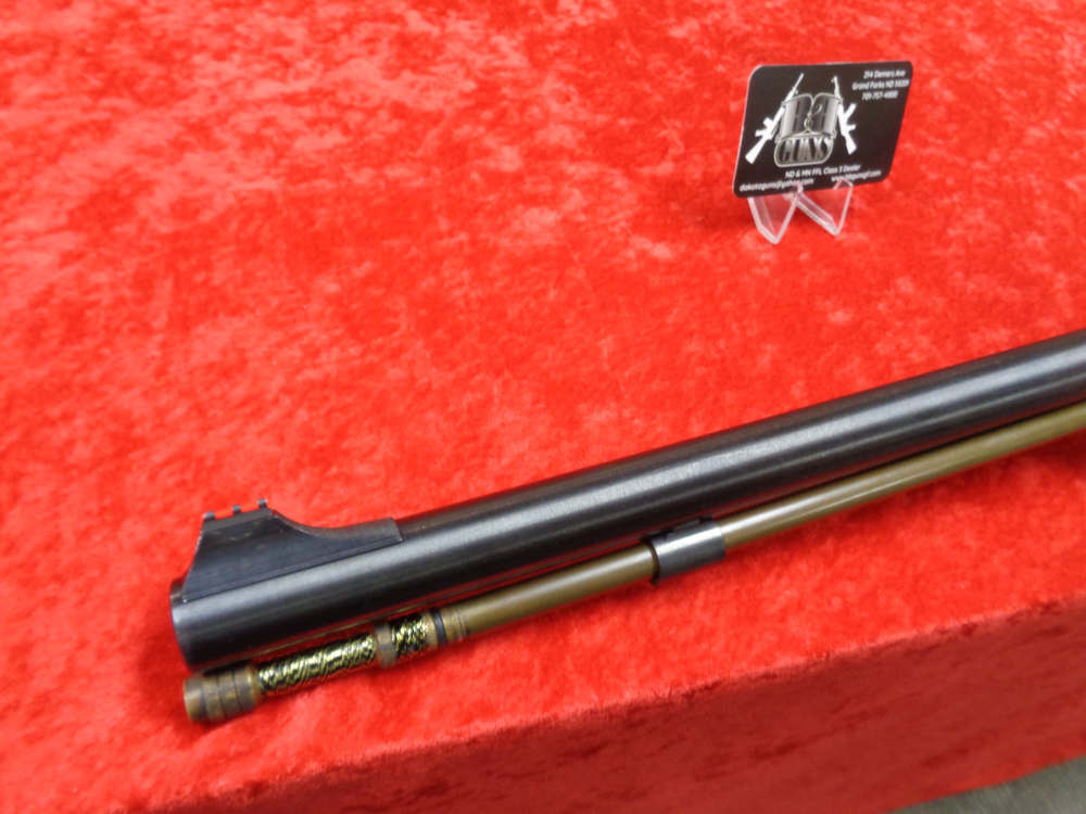 NEF HUNTSMAN 50 Caliber IN LINE Barrel Hammer Break Open Black Powder ...