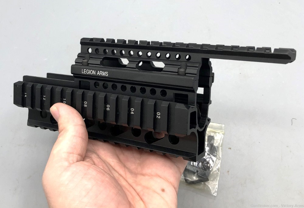 Legion Arms AK47 Picatinny-Style Quad-Rail Mount Handguard - AK Stocks ...