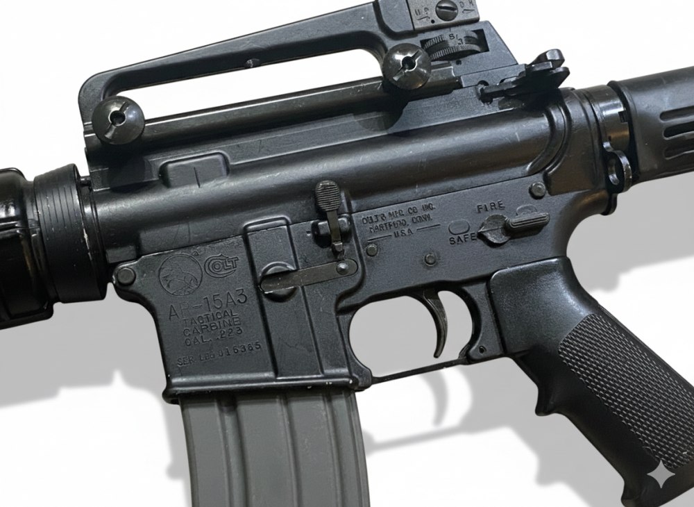 Colt AR15 M4 16" DIEMACO LEO Military Restricted Lower Retro Clone ...