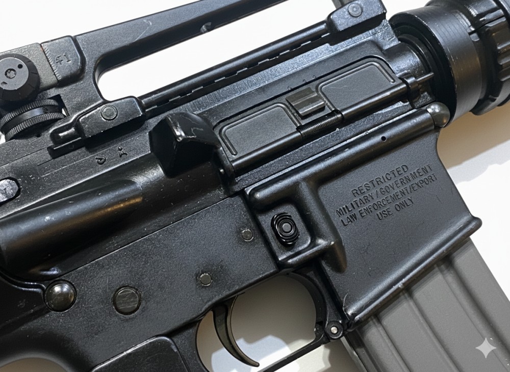 Colt AR15 M4 16" DIEMACO LEO Military Restricted Lower Retro Clone ...
