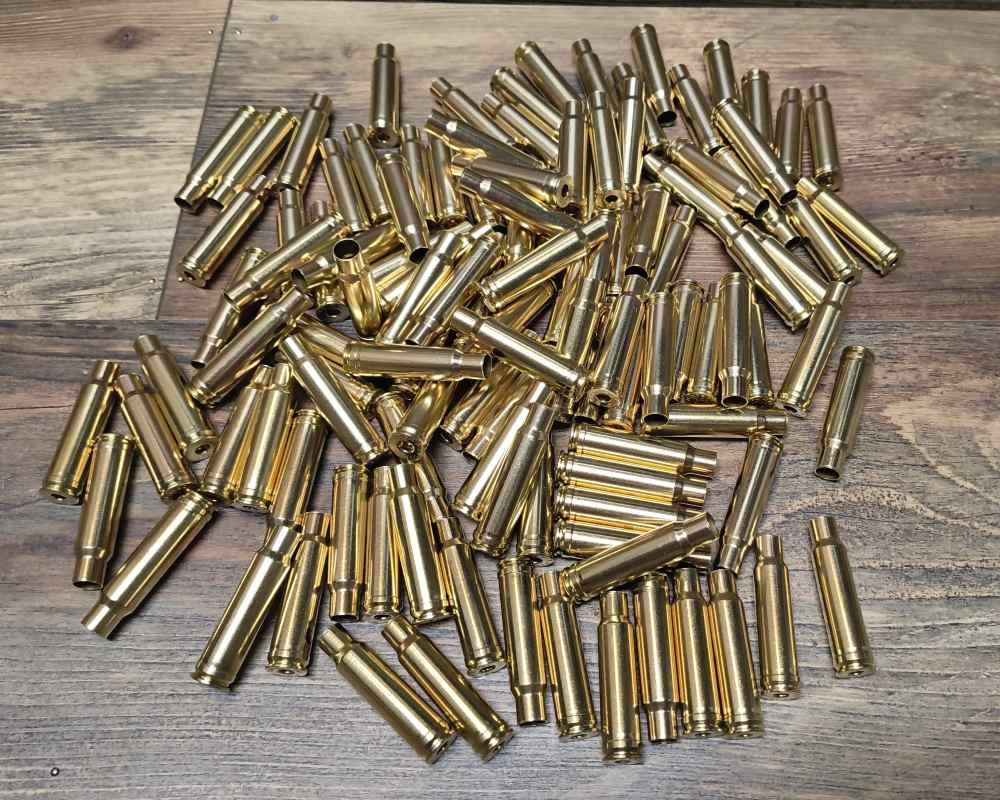 100+ Ct 350 Remington Magnum Reloading Brass De-primed/Polished .350 ...