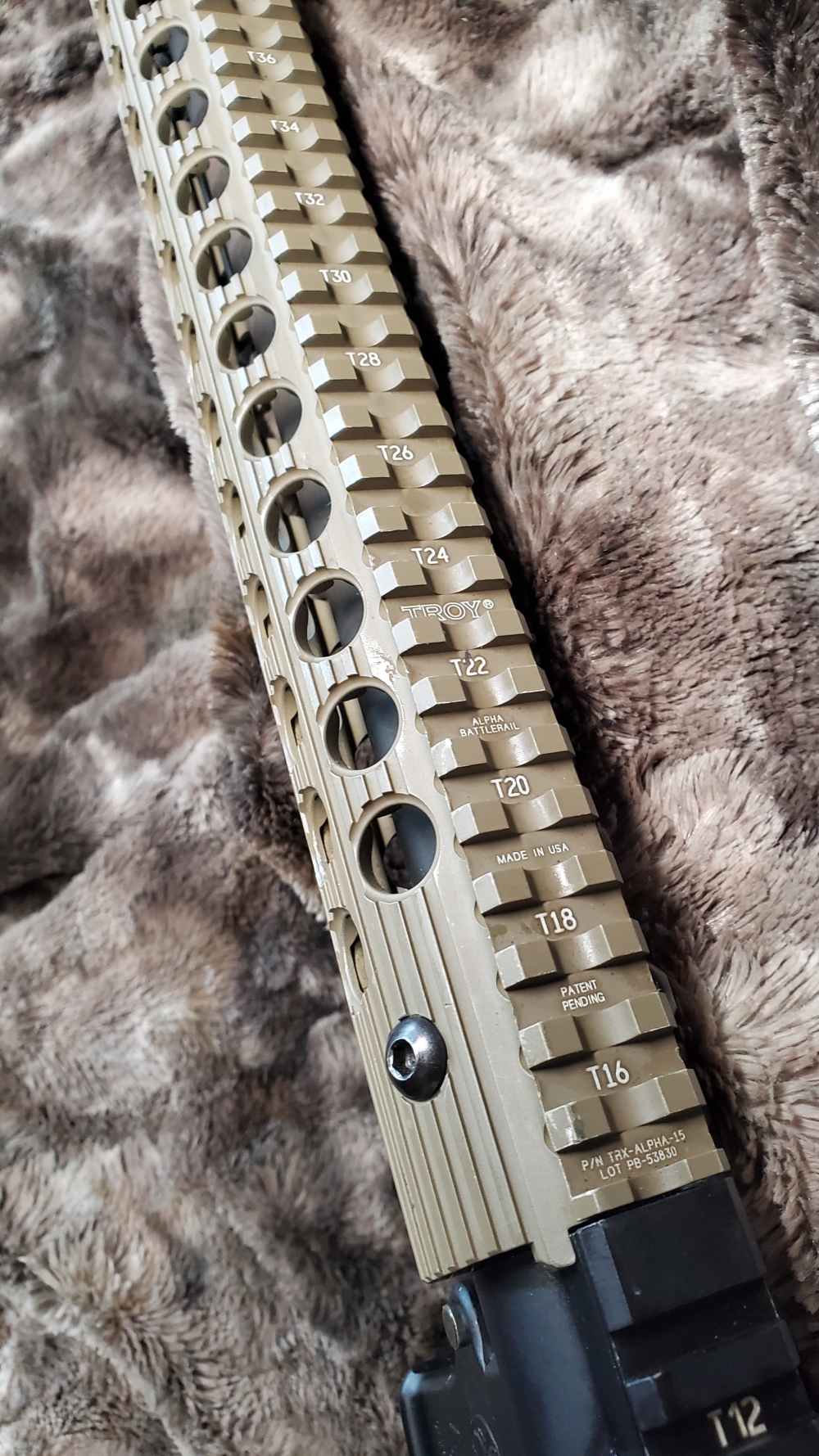 Colt AR-15A4 5.56 NATO 20" Rifle – Troy Alpha Rail – FDE Magpul – USED ...