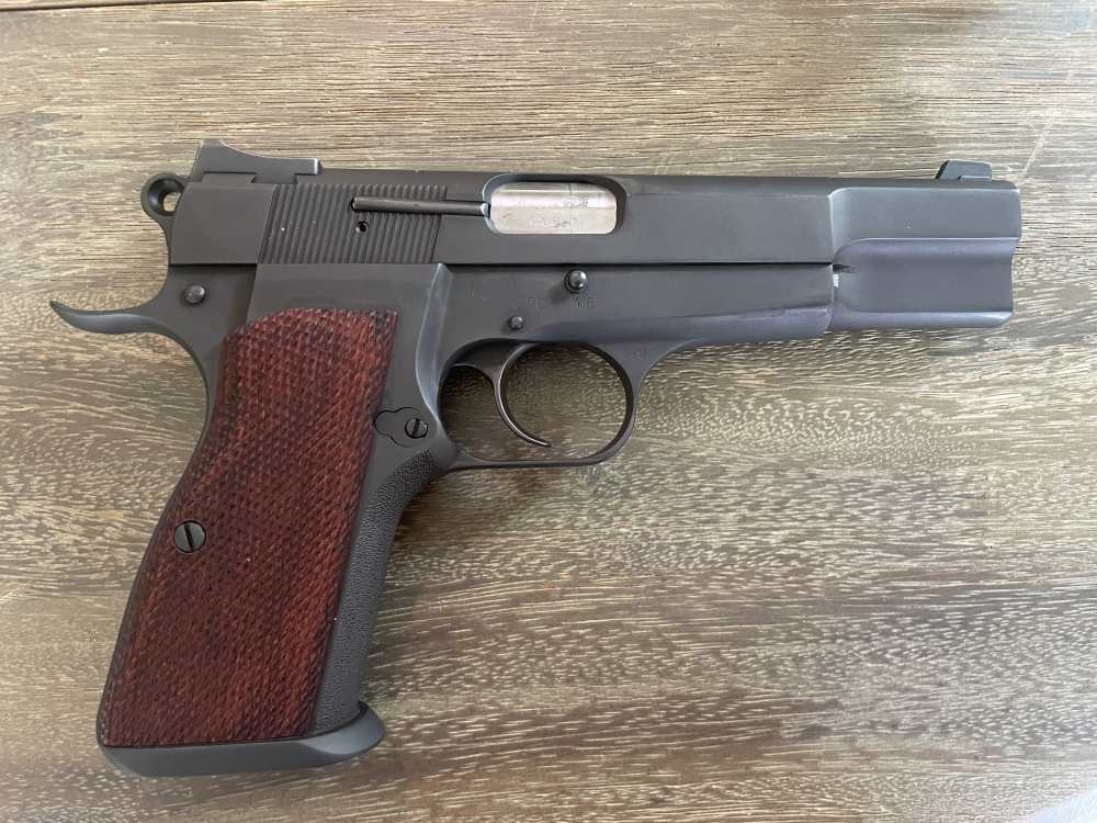 Belgian Made 1969 Cylinder & Slide Custom P35 Browning Hi Power - Semi ...