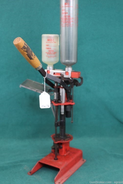 Mec76 Mec 12ga Grabber progressive 12ga press + Claybuster wads ...